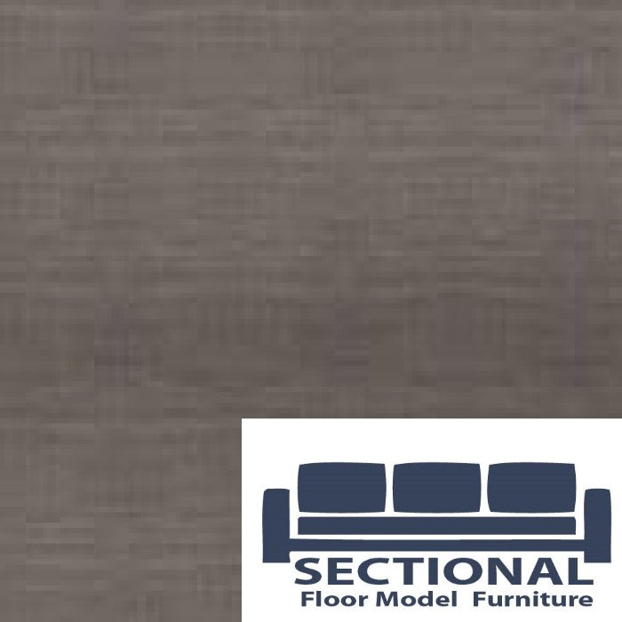 Floor Model Grey Slub Tweed Deep Side Cover - SharpPrices